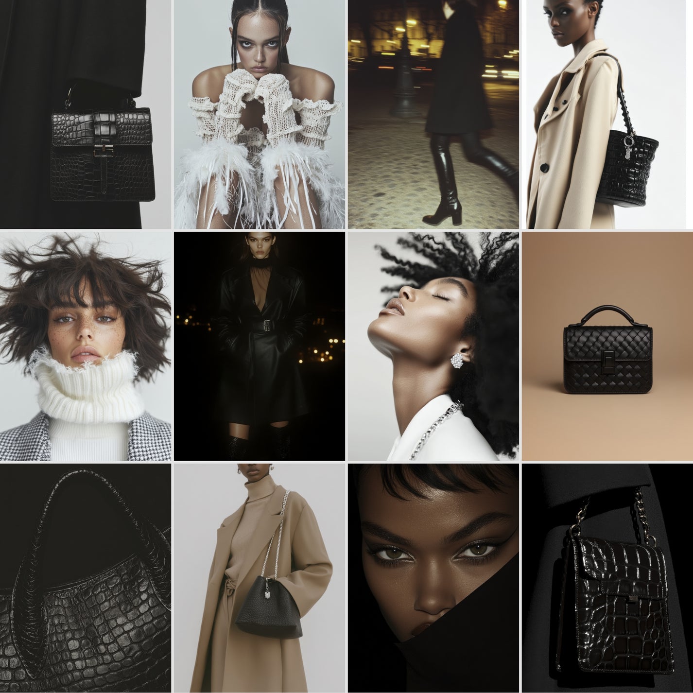 Dark & Moody Fashion Editorial Stock Photos - AI-Generated – Make Stories
