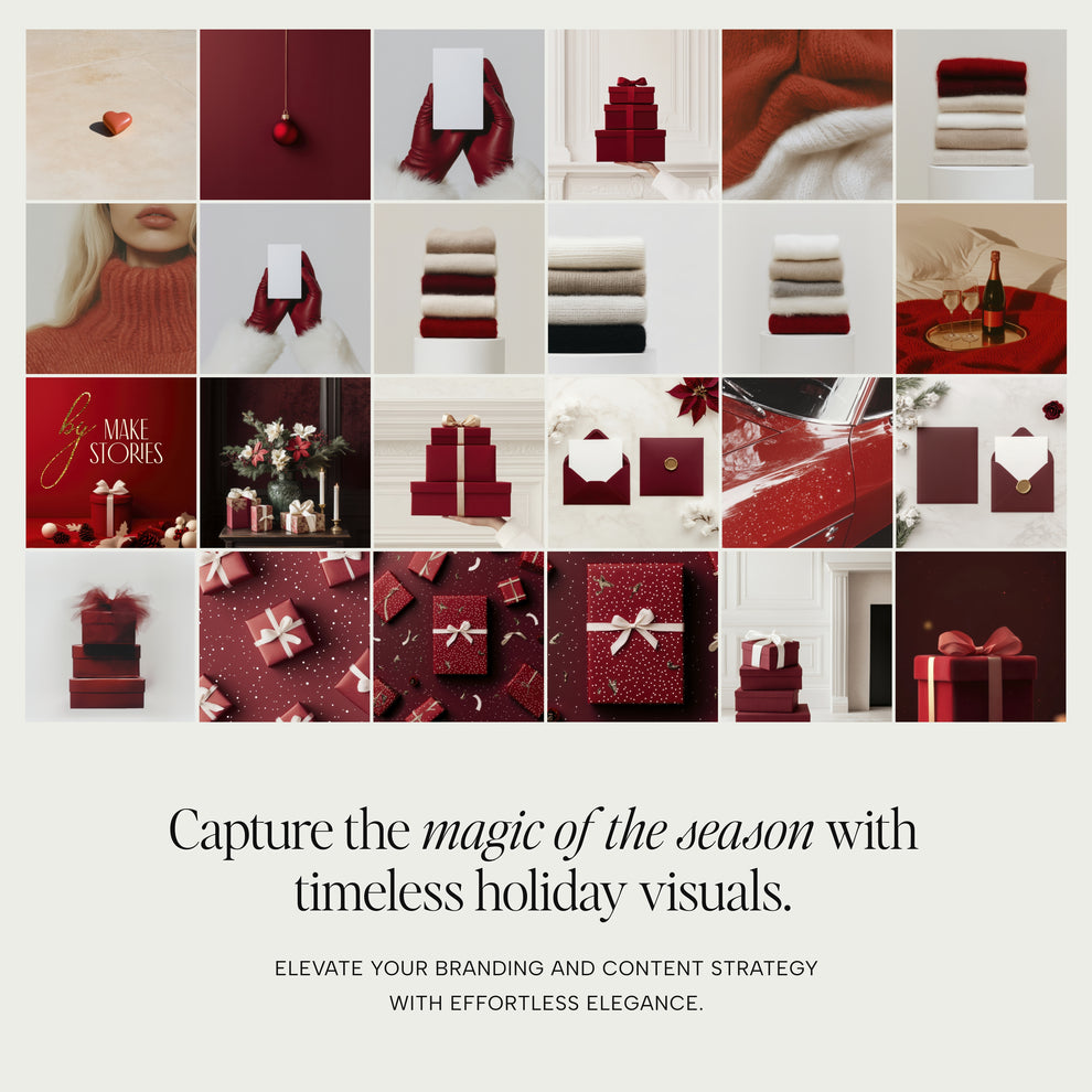 Holiday Stories - Refined Feminine Christmas Content Aesthetic – Make ...